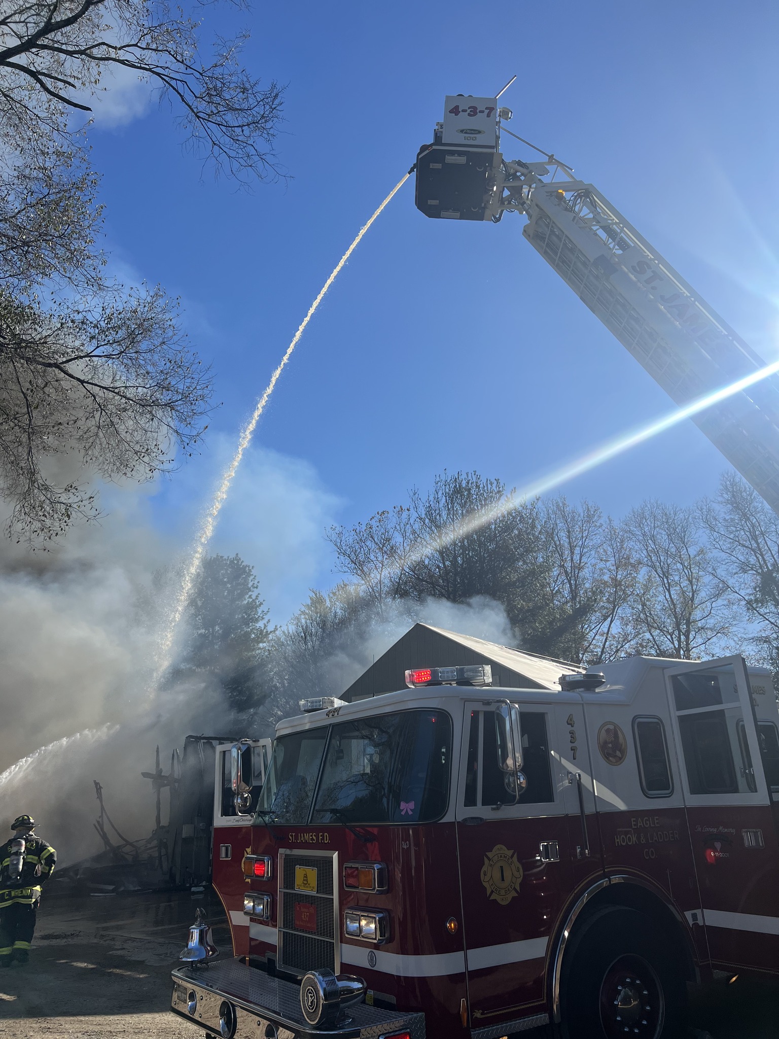 History of the St. James Fire Department, Inc. - Saint James Fire District